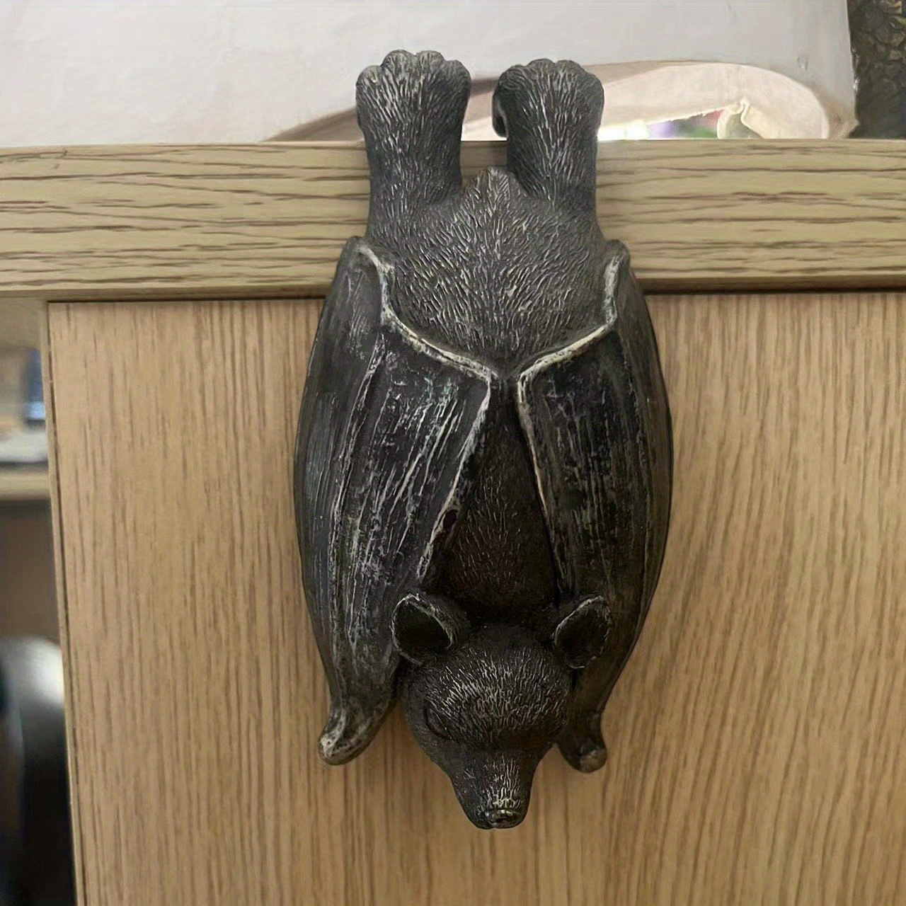 Resin Crafts Bat Pendant Night Demon Bat Statue Halloween - Temu ...