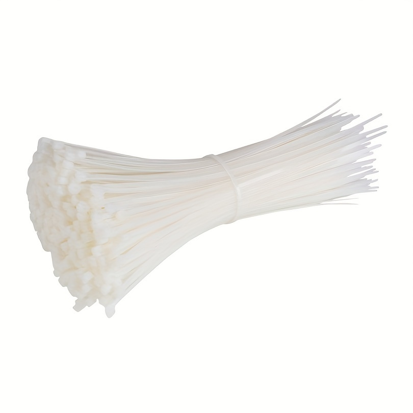Nylon Cable Ties Black White Color Self locking Cable Ties - Temu ...