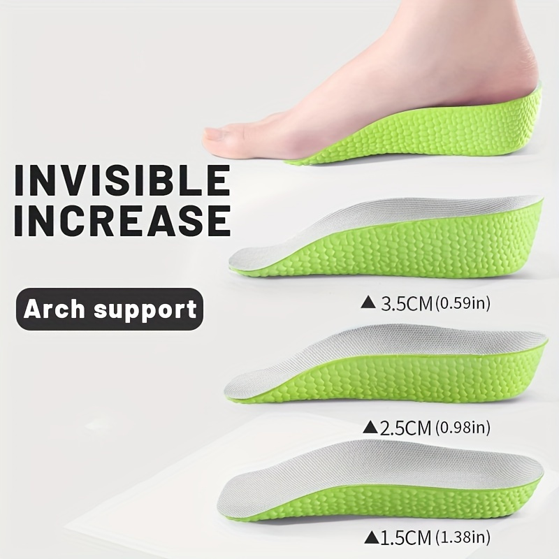 Invisible Height Increase Insoles Light Arch - Temu Ireland