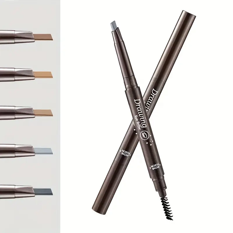 Drawing Double-headed Eyebrow Pencil Waterproof, Sweat Proof And Smudge ... Drawing Double-headed Eyebrow Pencil Waterproof, Sweat Proof And Smudge ...