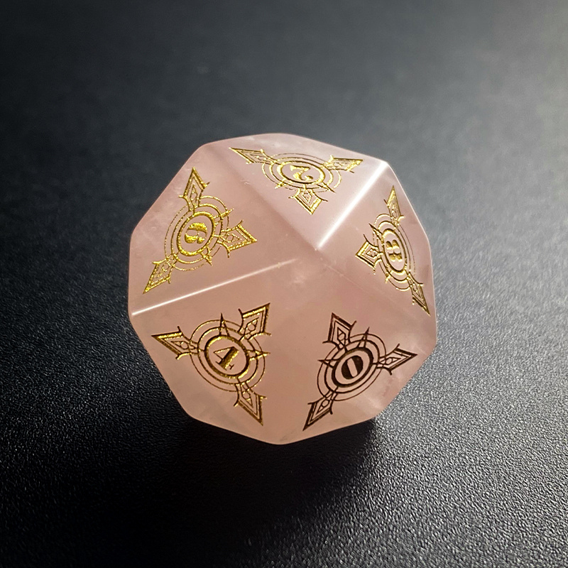 Crystal Gemstone Dice A Great Gift Family Friends - Temu Australia