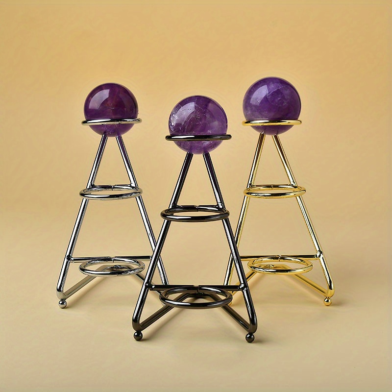 Elegant Ladder Crystal Ball Base Home Office Decor Perfect - Temu ...