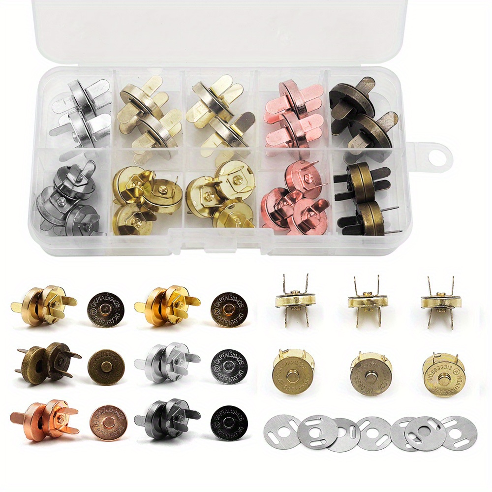 Wallet Button Magnet Buttons Metal Snap Thickening - Temu Canada