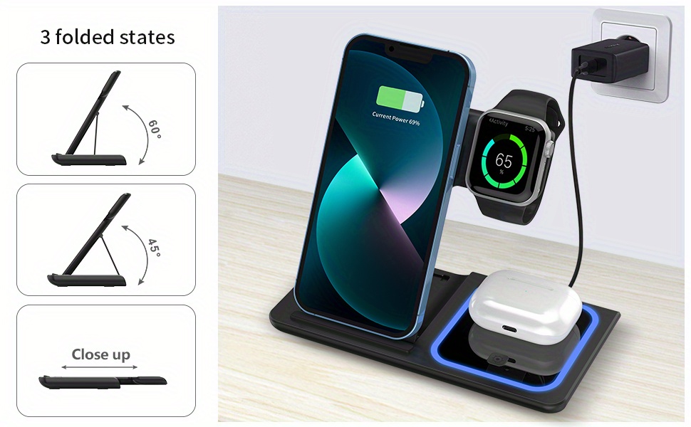 Stations 1 Wireless Charger Stents - Temu Philippines