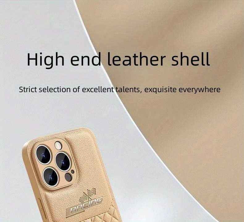 Artificial Leather Advanced Phone Case Iphone - Temu United Kingdom