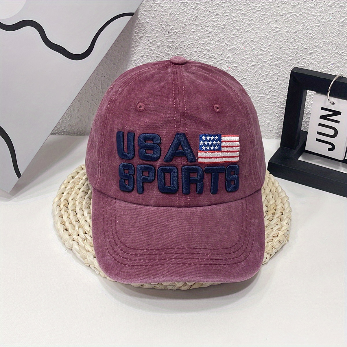 English Three Dimensional Embroidery High Quality Washed Denim Unisex ...