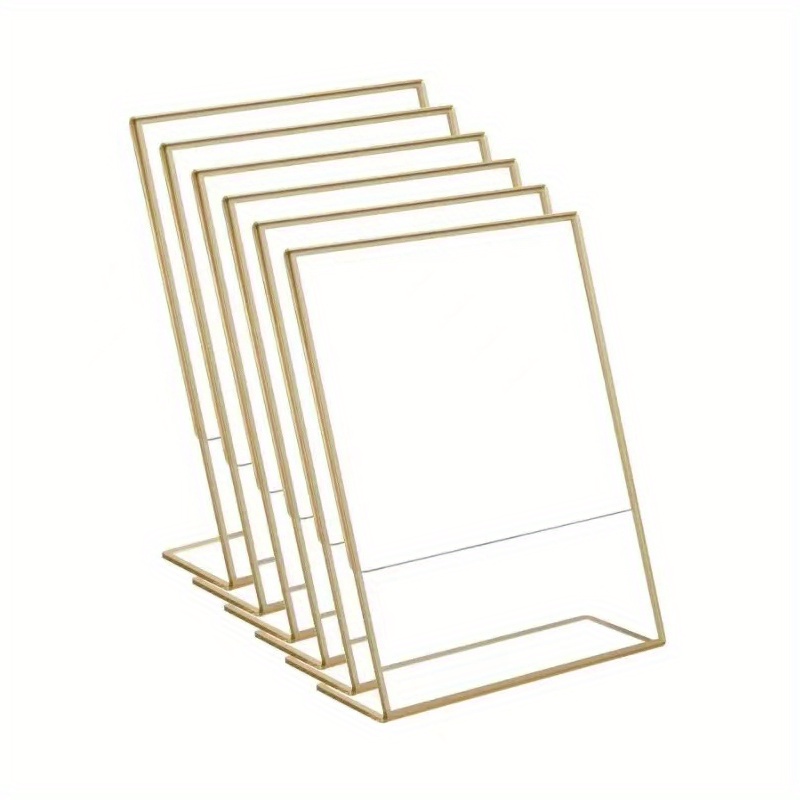 Sign Holders Acrylic Signage Stand Restaurant Menu - Temu United Kingdom