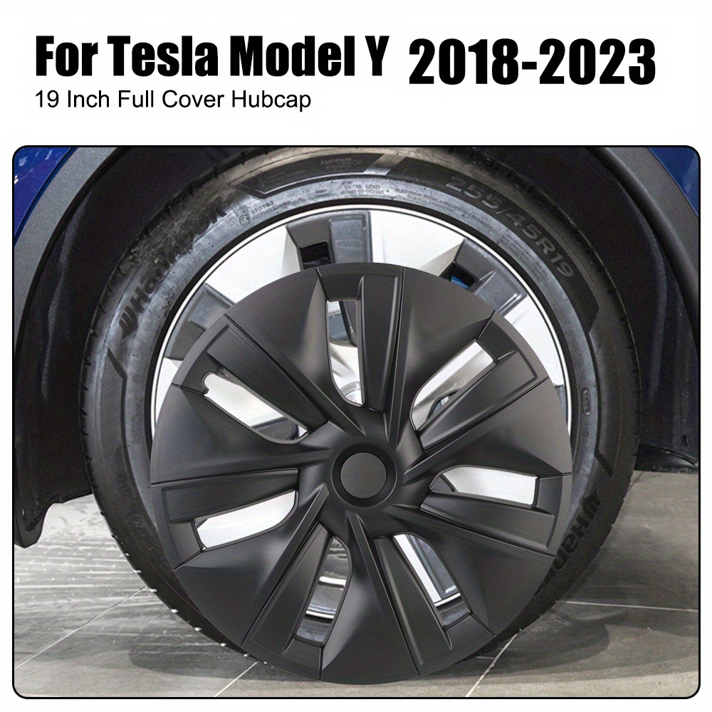 Car Wheel Hub Tesla Model Y Full Cover Hub - Temu Australia