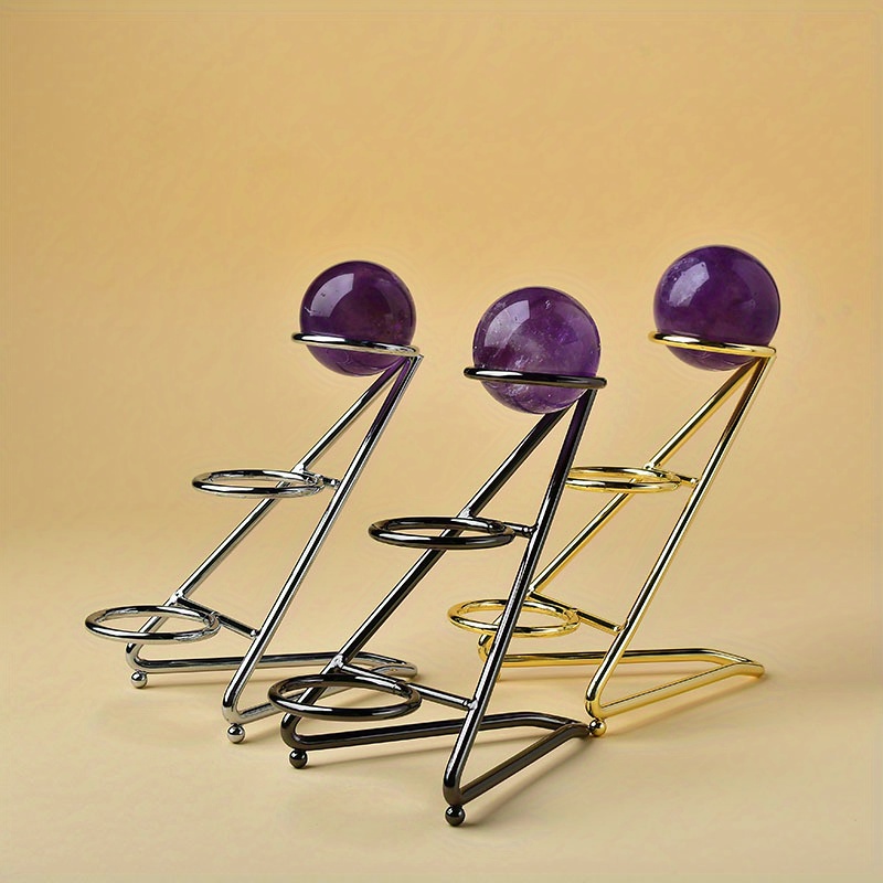 Elegant Ladder Crystal Ball Base Home Office Decor Perfect - Temu ...