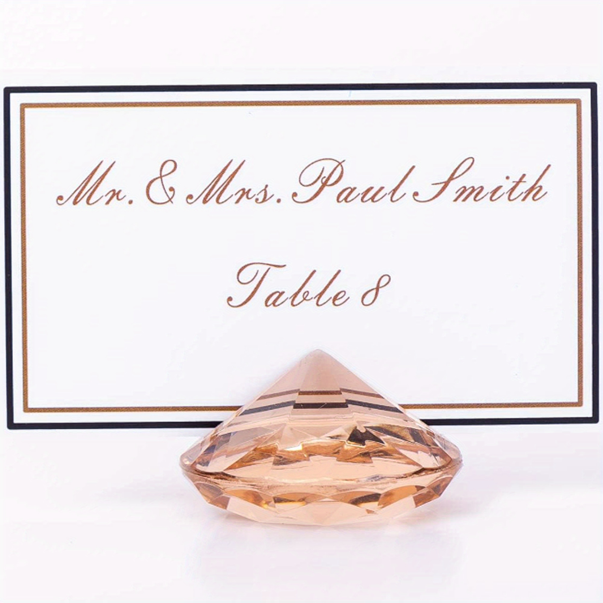 seat card holder acrylic place card - Temu