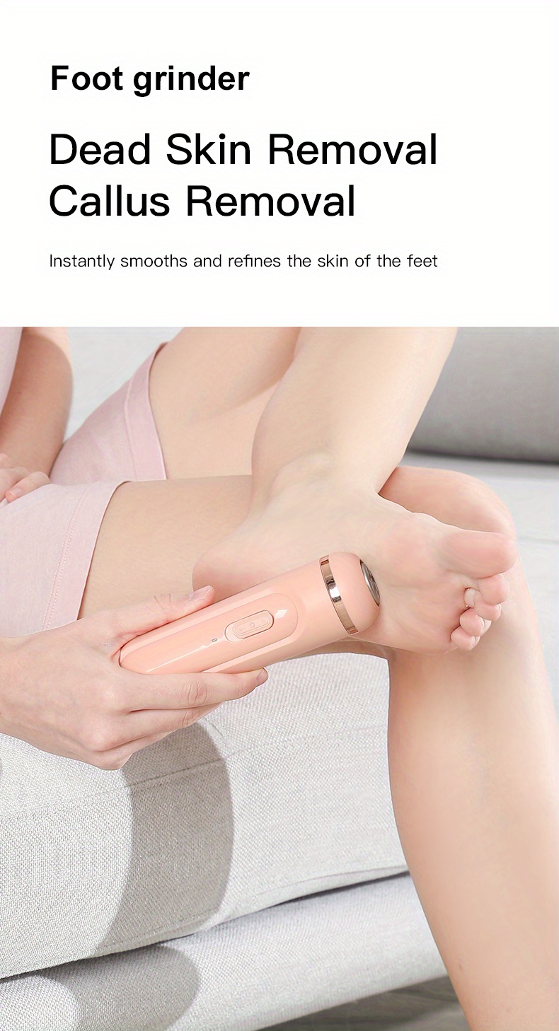 Electric Foot Grinder Smooth Soft Feet Home Pedicure Tool - Temu ...