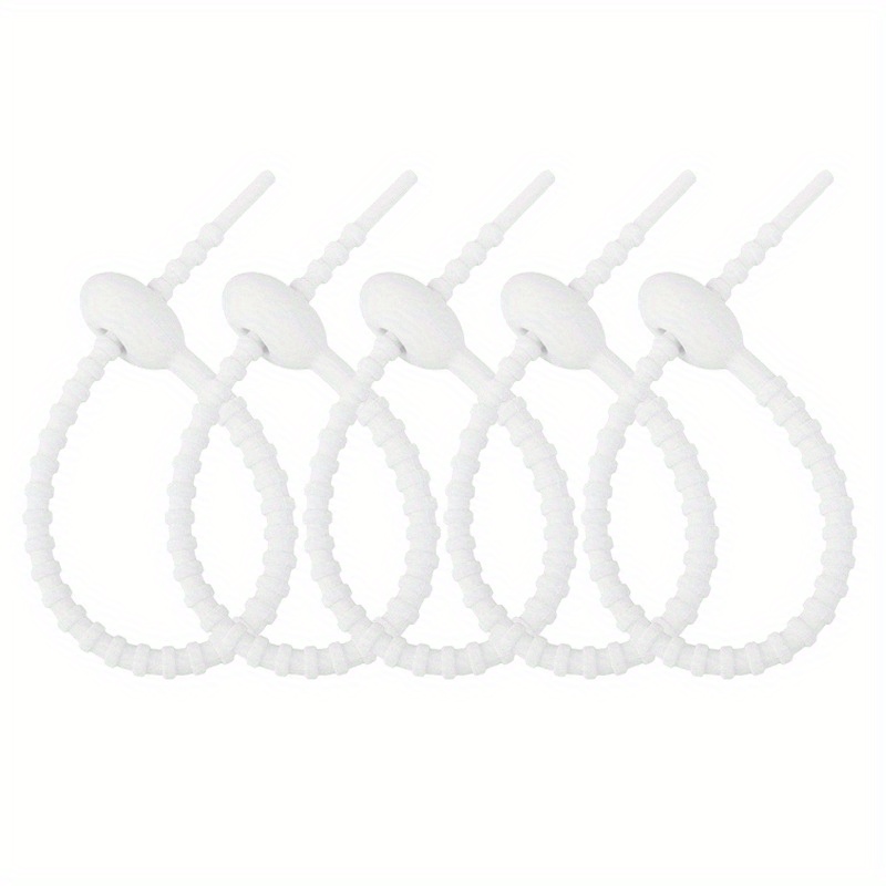 Silicone Wire Cable Zip Ties Multi functional - Temu United