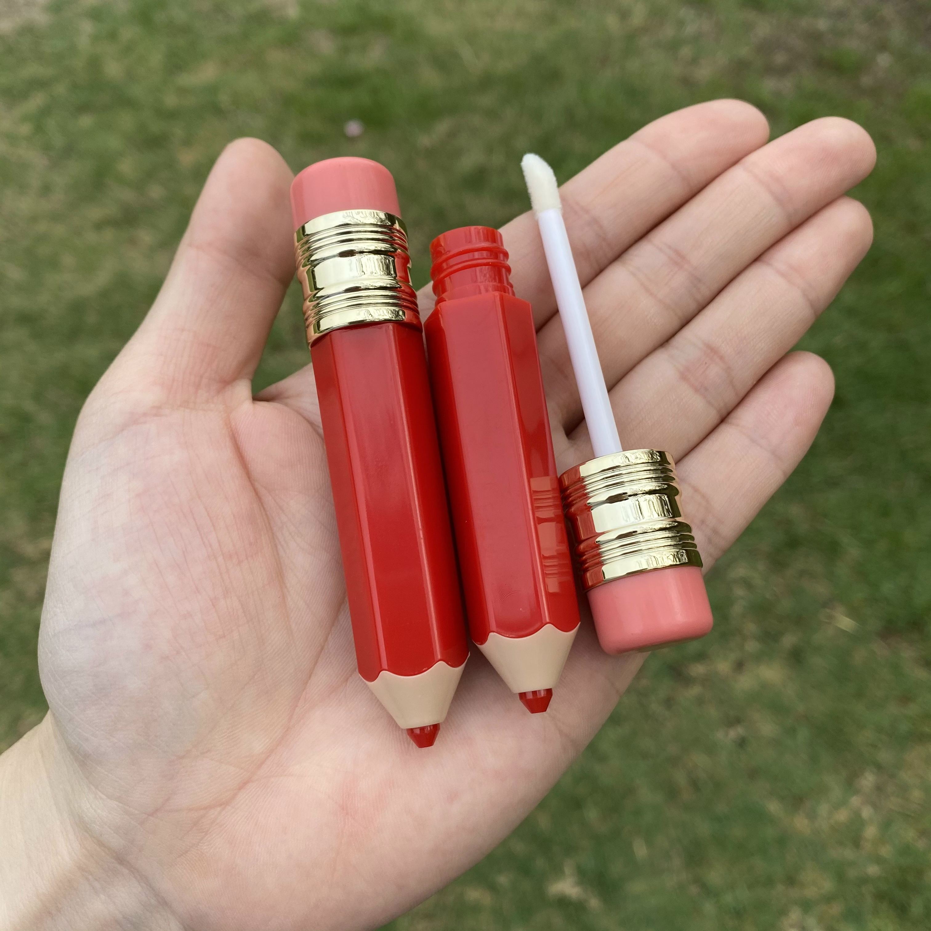 Refillable Lip Gloss Tube Clear Pen Shape Lip Balm Bottle - Temu