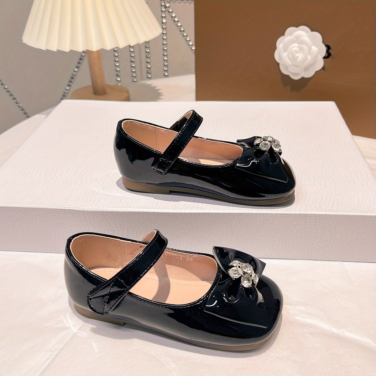 Girls Bowknot Kawaii Non slip Flat Shoes Princess - Temu Australia