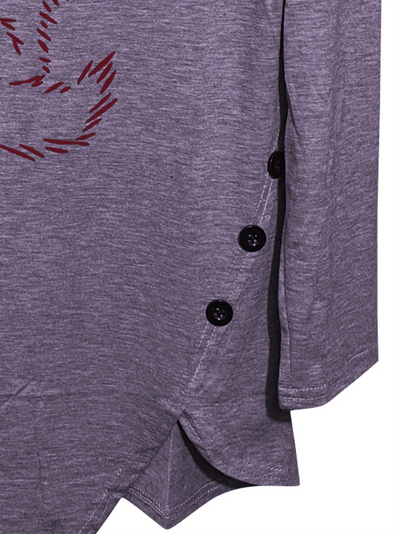 cat print crew neck t shirt casual button decor - Temu Netherlands