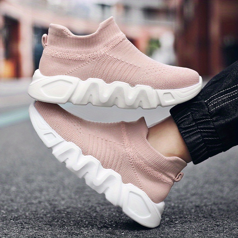 Trendy Sock Sneakers Girls Boys Breathable Non slip - Temu New Zealand