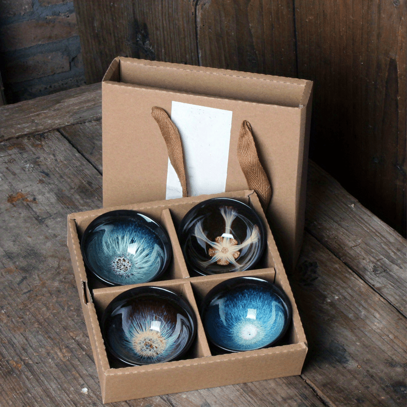 Teacups Premium Glazed Ceramic Tea Cups Exquisite Chinese - Temu United ...