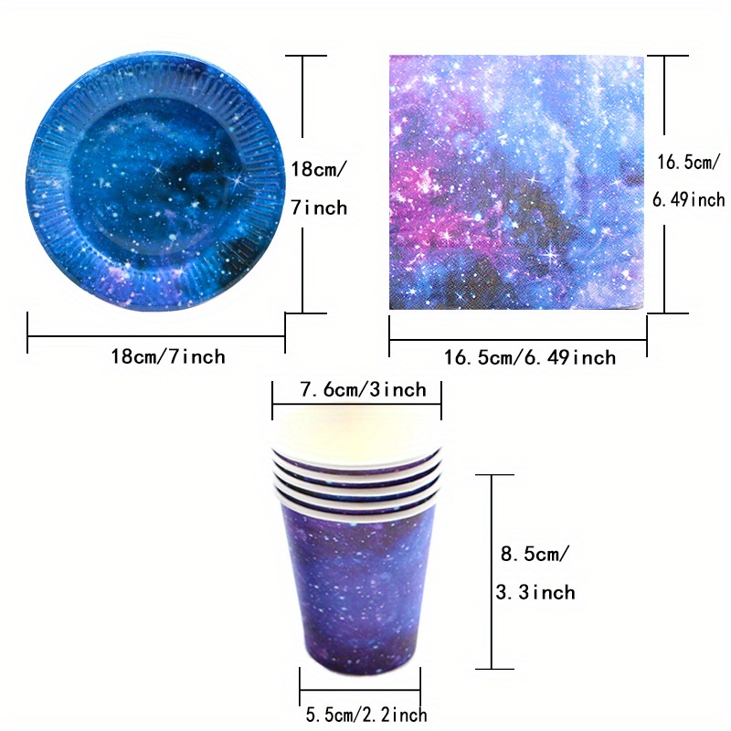 Party Supplies Set Plates - Temu