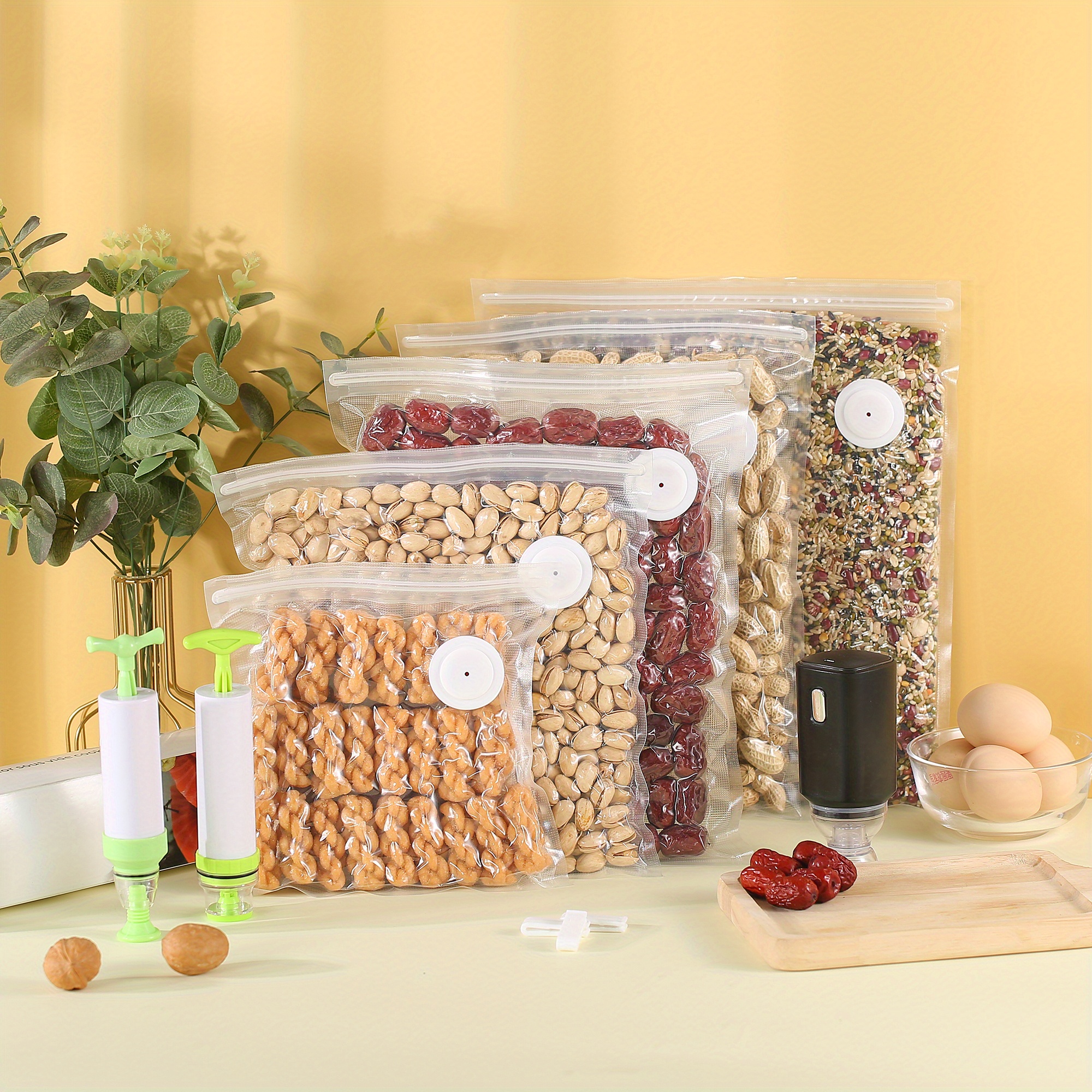 vacuum food bag pump sealer clips refrigerator - Temu Australia