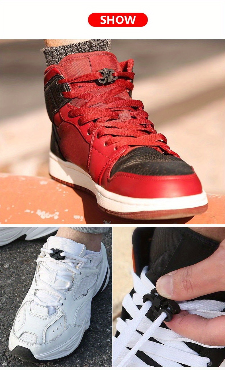 8 shaped Quick Adjustment Shoelace Non slip Shoelace - Temu South Africa