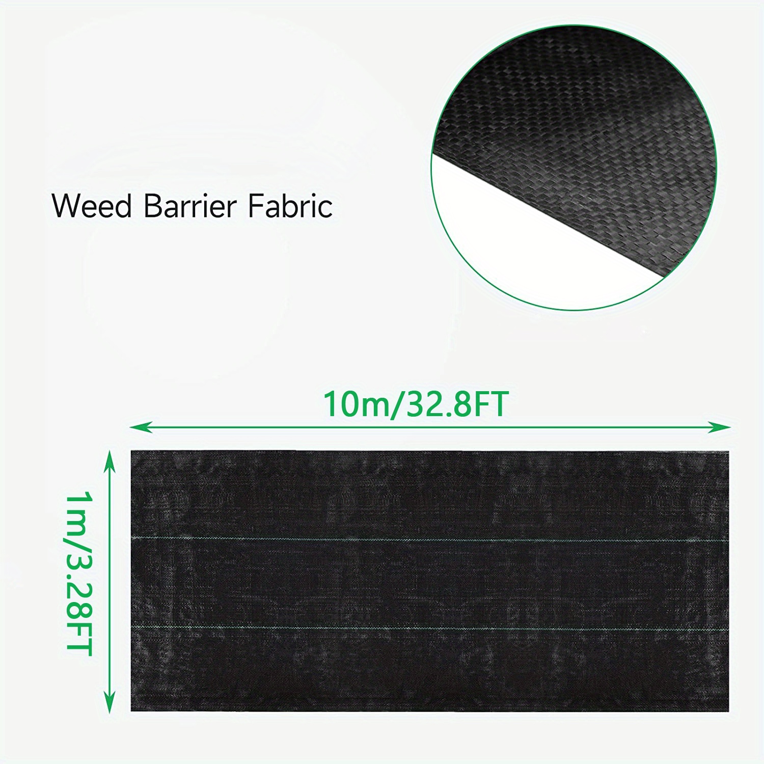 Barrier Landscape Fabric Heavy duty High density Woven - Temu Norway