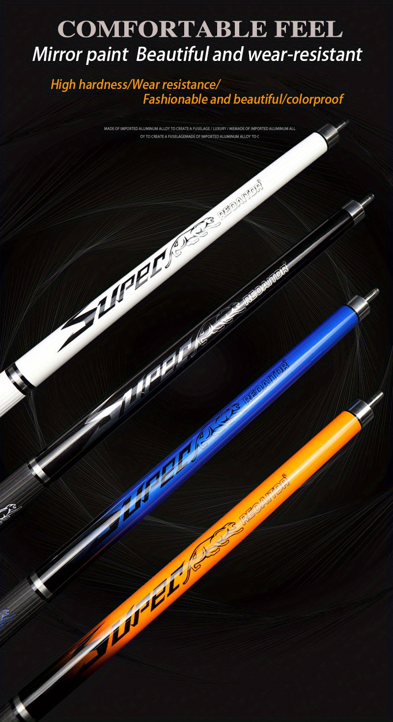 Pool Cue Billiard Pool Cue Anti Slip And Durable Cue Sticks Fancy 12 ...