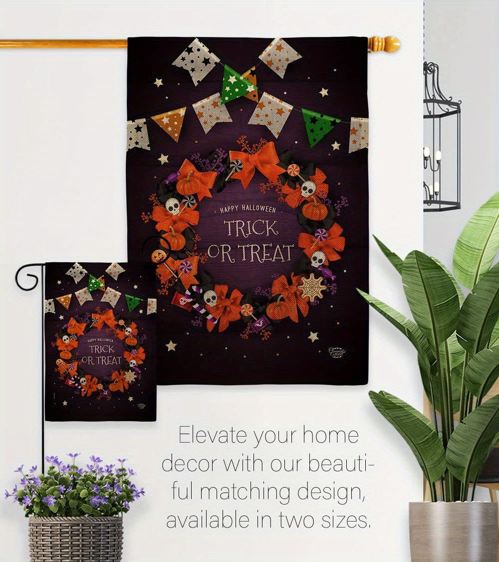 Wreath Garden Flag Set Mailbox Hanger Fall - Temu Canada