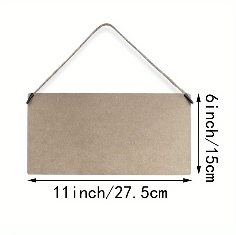Wooden Hanging Plaque Decorative Sign Welcome Sign Wall - Temu United ...