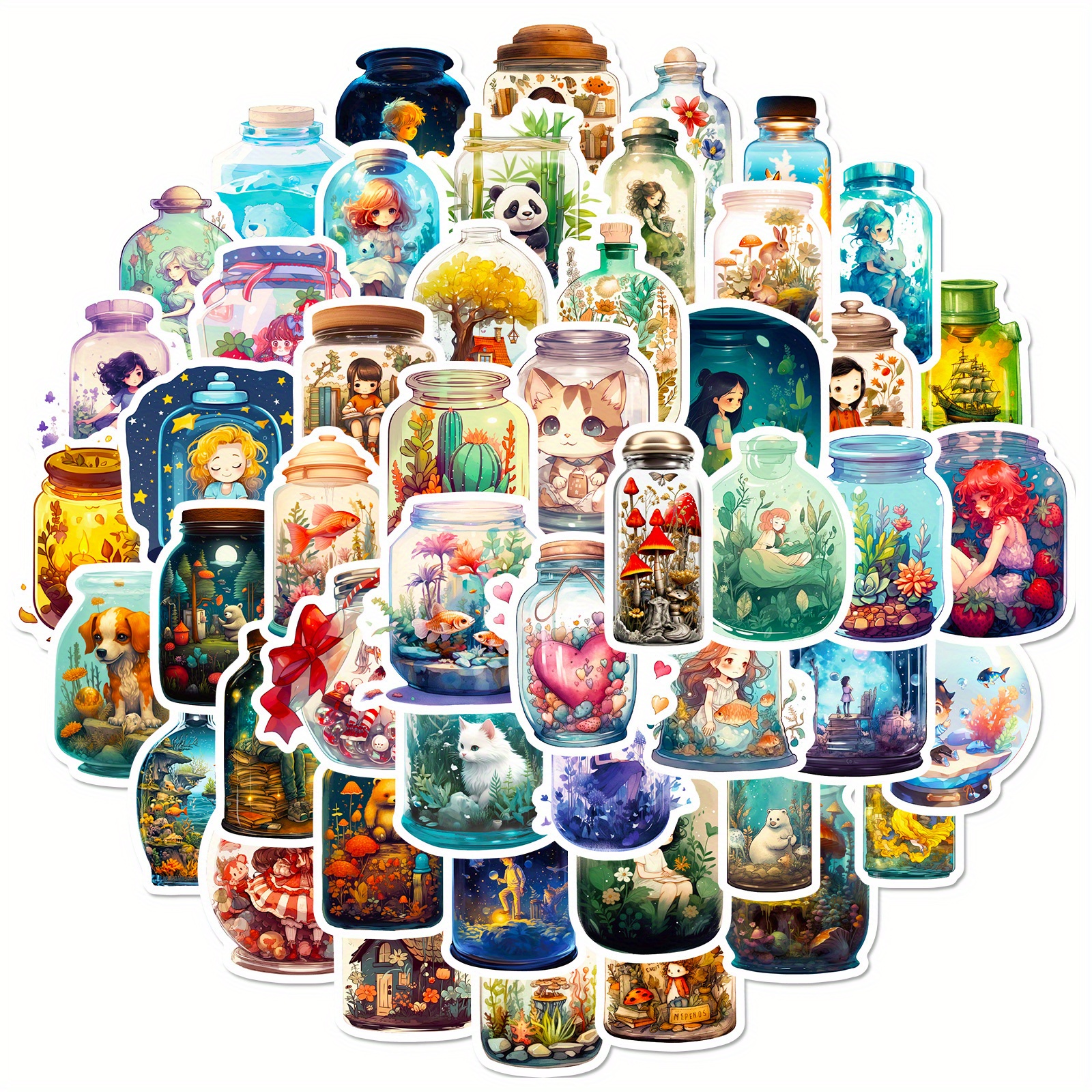 New Bottle Stickers Creative Bottle - Temu New Zealand