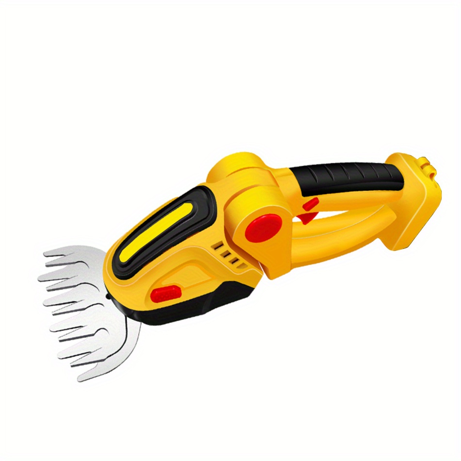 1pc Cordless Hedge Trimmer Grass Shear 2 In 1 Handheld Shrubbery ...