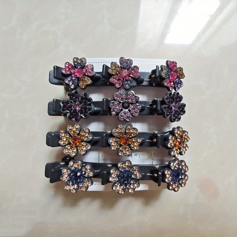 flower decor hair clips braided hair - Temu Norway