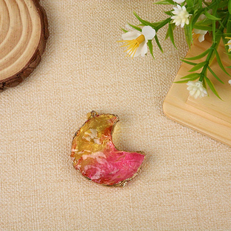 Fashion Pendant Jewelry Men Women Crystal Colorful Moon - Temu United ...