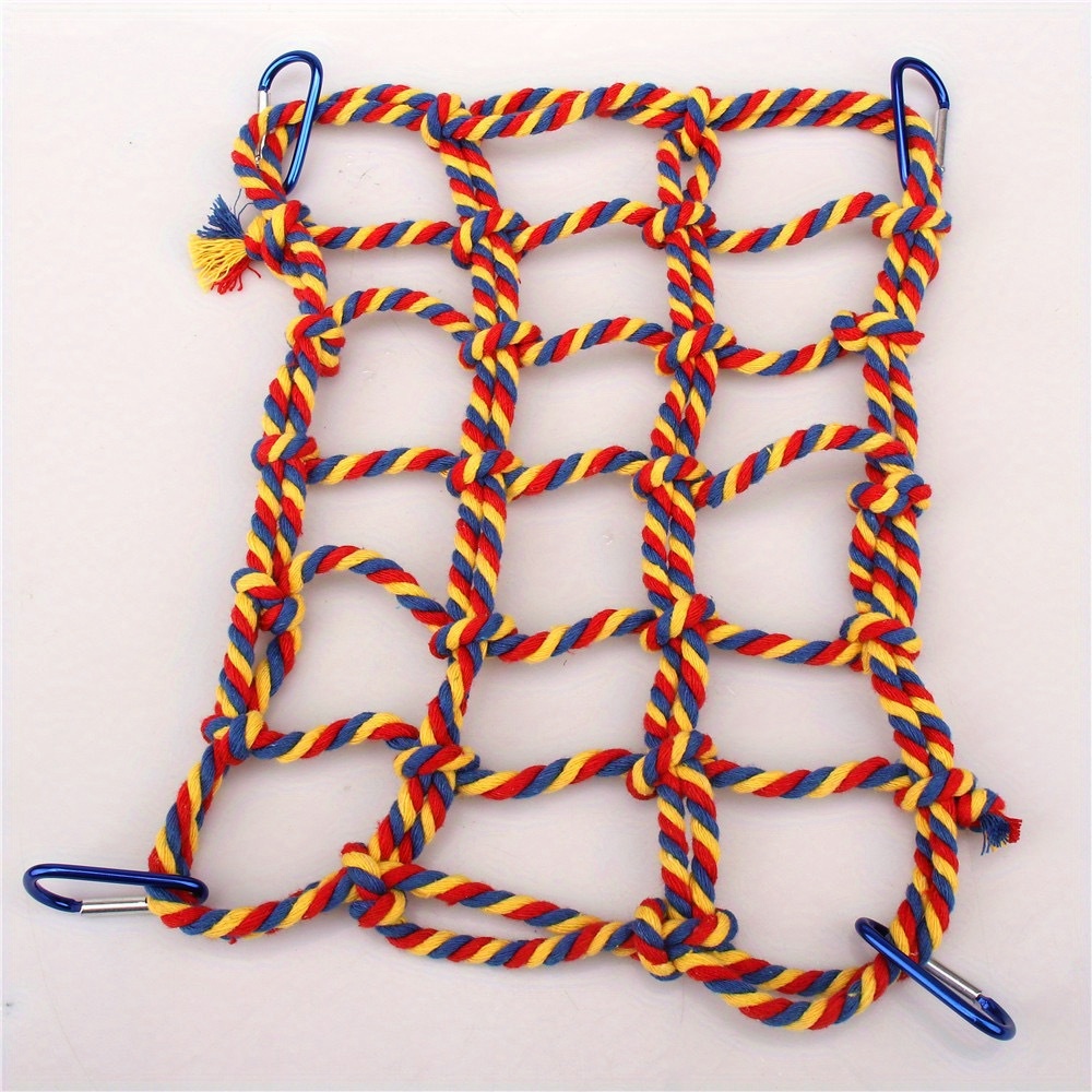 Pet Climbing Rope Net Hammock Toys Rat Hanging Bed Hammock - Temu Australia