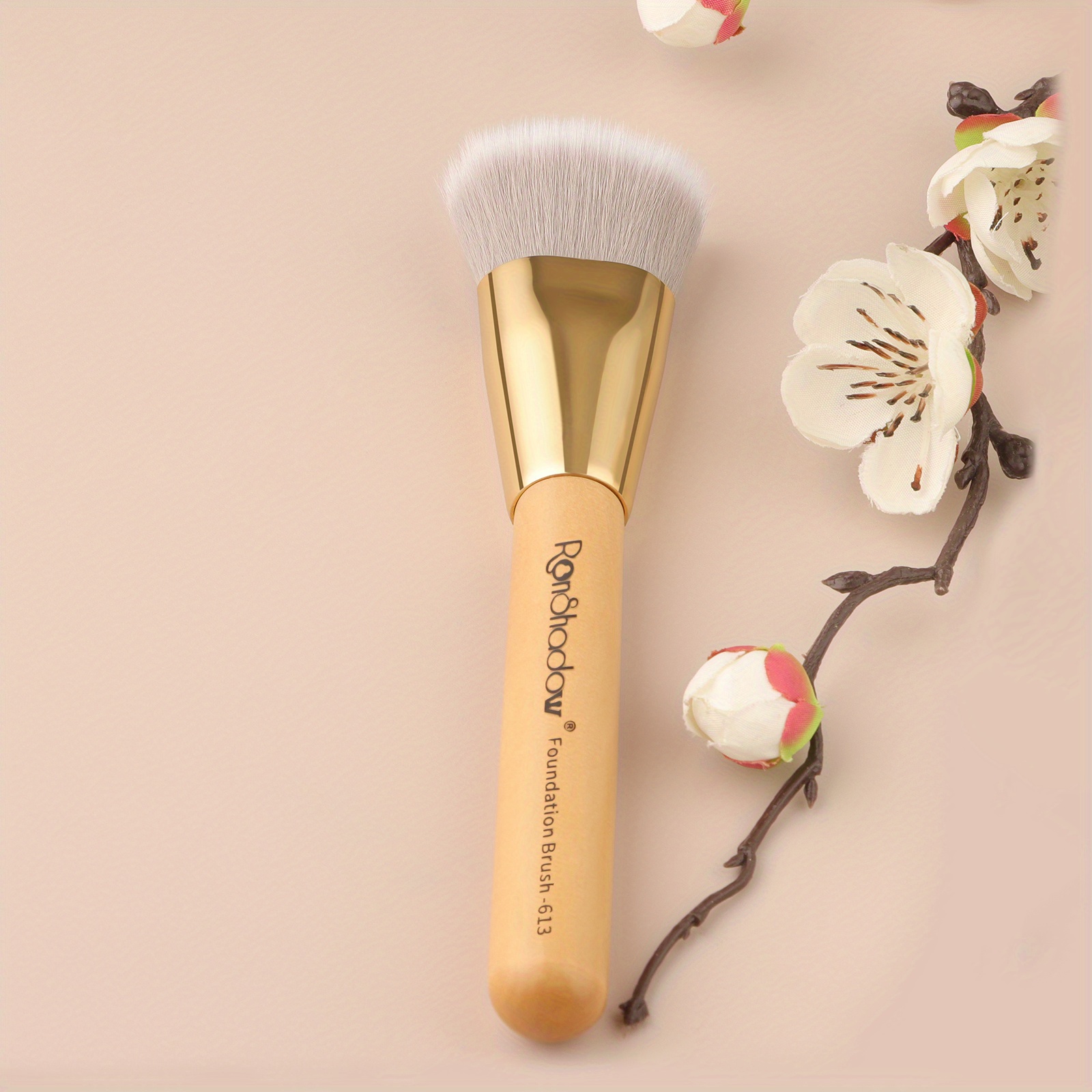 Multifunctional Wooden Powder Makeup Brush Cream Powder - Temu Australia
