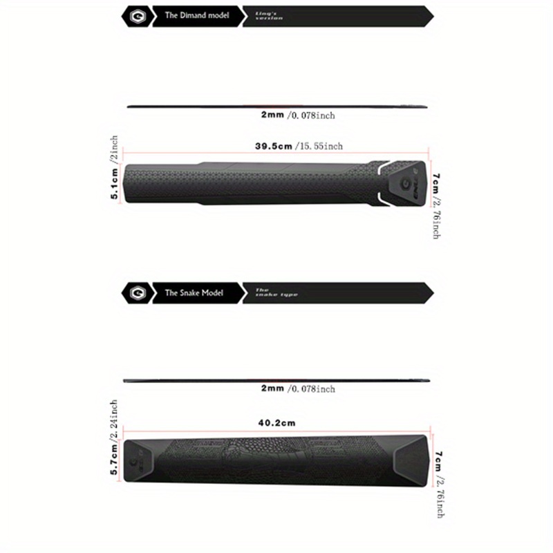 Durable Mtb Bike Frame Protector Stickers Anti scratch Anti - Temu ...