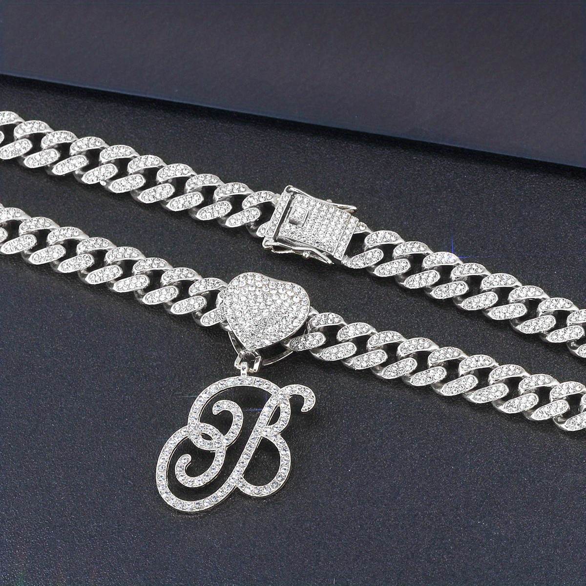 Men's Necklace Cuban Chain Collar Necklace - Temu