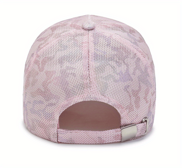 1pc summer mesh sunshade breathable adjustable baseball cap for outdoor ...