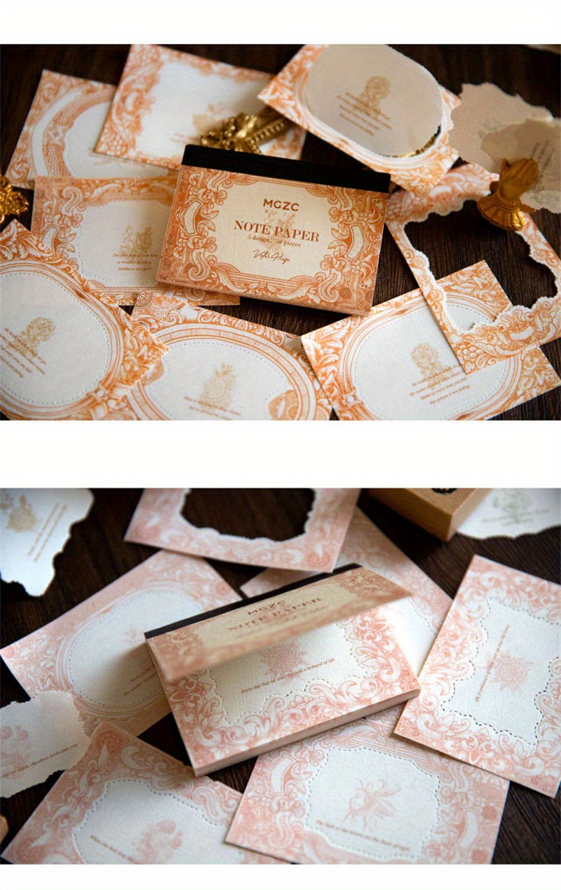 50 pages/book tearable memo pad office paper handbook - Temu