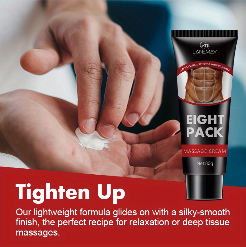 Man's Massage Cream Body Massage Cream Heat Relax Body Skin - Temu United