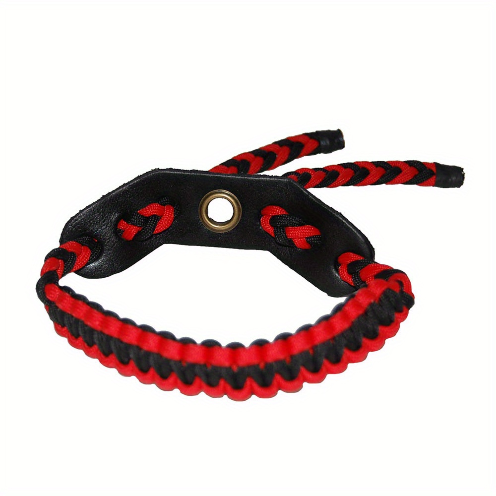 Archery Bow Wrist Sling 調整可能な編み込みコードロープ コンパウンドボウとリカーブボウ用のハンテ - Temu Japan