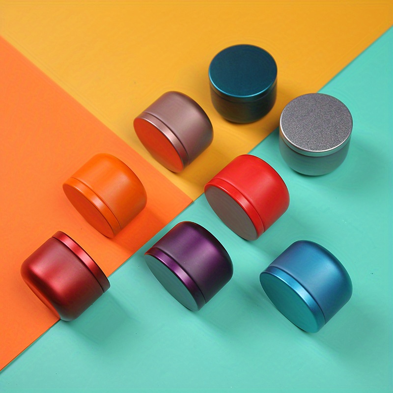 Coffee Storage Container Tea Storage Chest Metal Small Iron - Temu