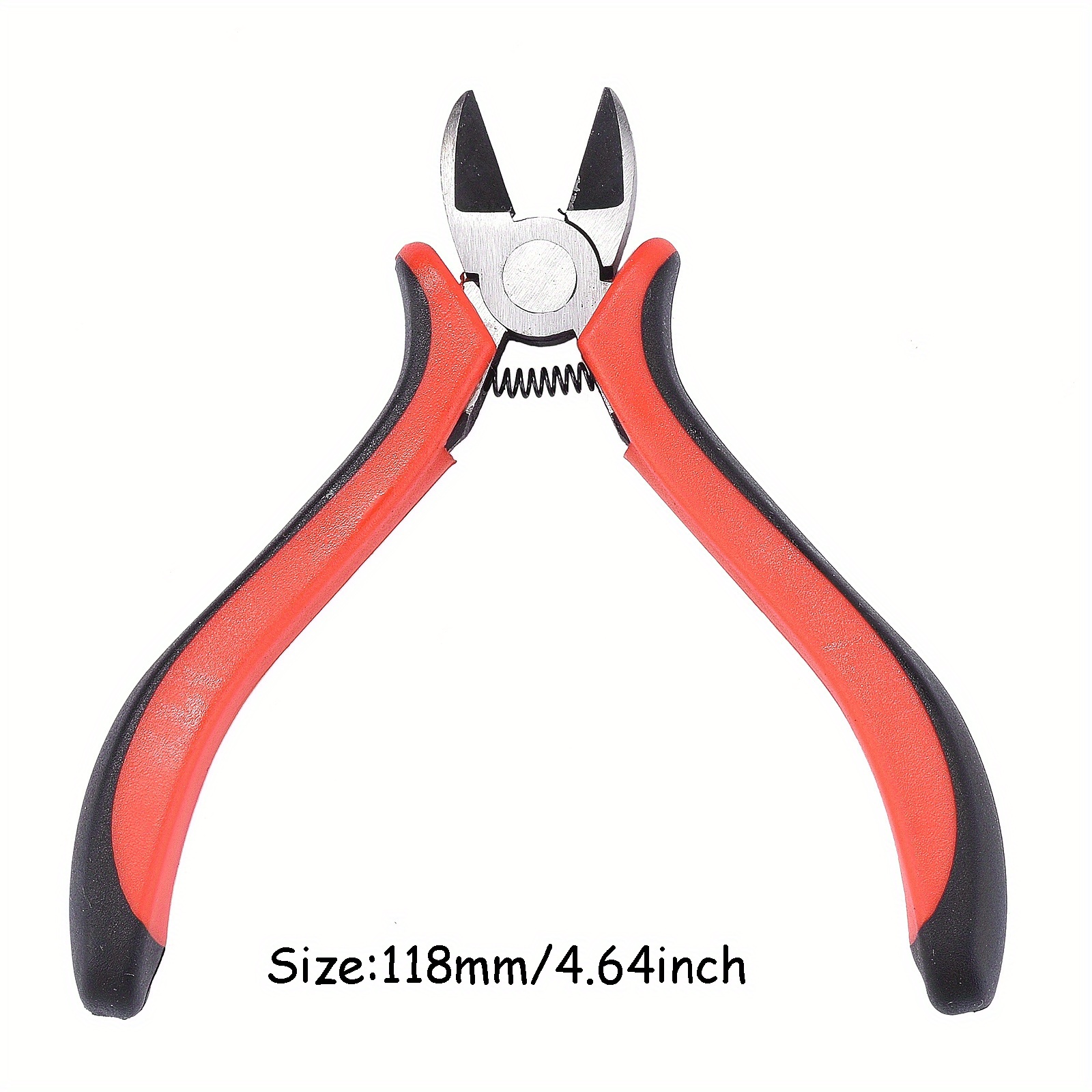 Red Black Sole Polished Jewelry Making Pliers Diagonal - Temu Canada