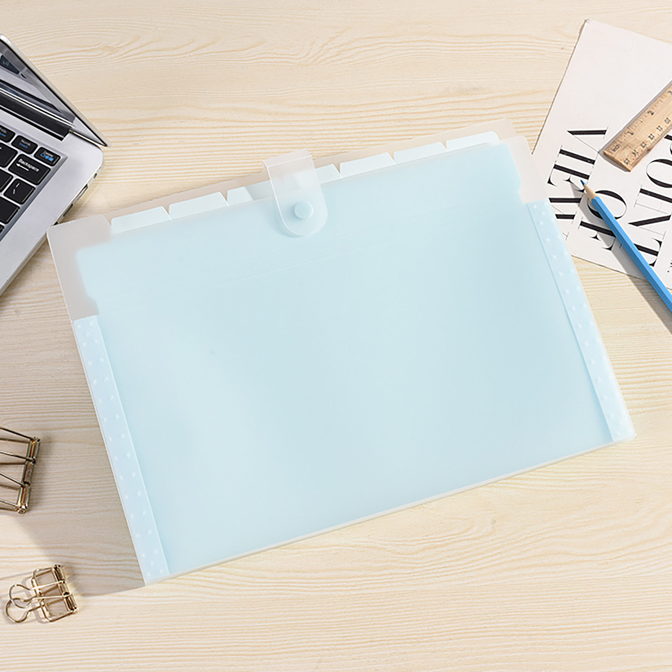 A4 File Folder Multi layer Storage Bag Organ Bag Student - Temu Netherlands