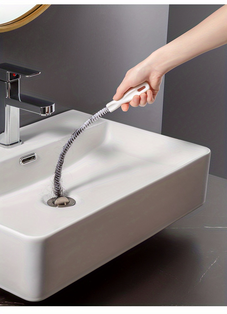 pipe dredge drain hair cleaner face wash sink cleaning brush - Temu New ...