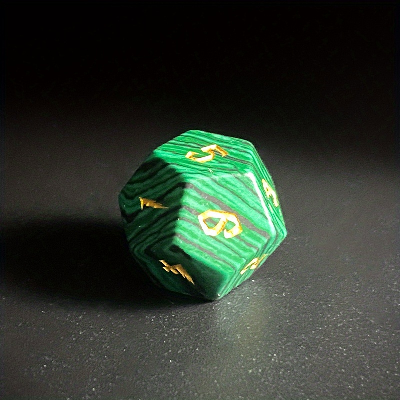 Malachite Turquoise Gemstone Dice Bright Colors - Temu United Kingdom
