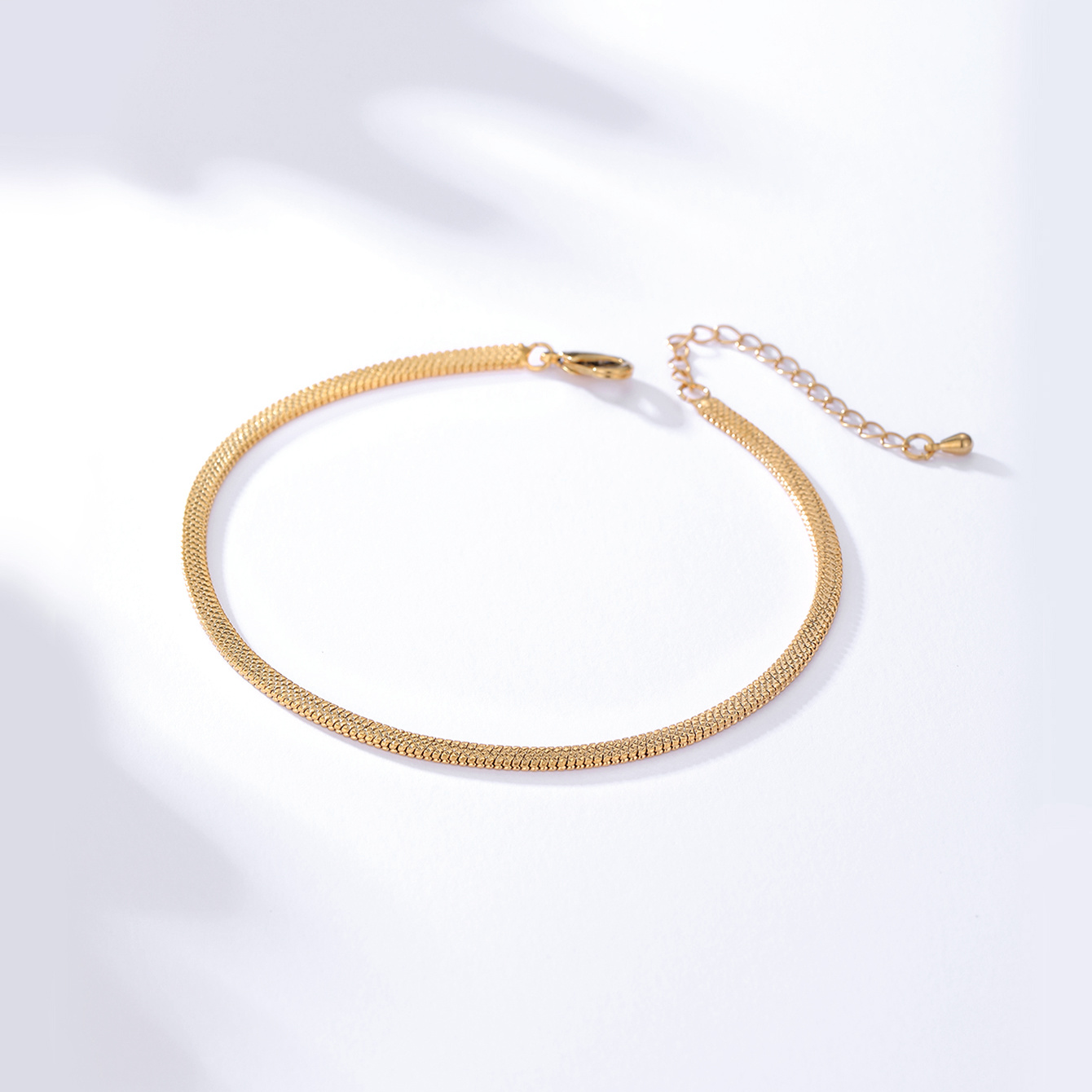 Single Snake Chain Anklet Plated Copper Ankle Bracelet Women - Temu ...