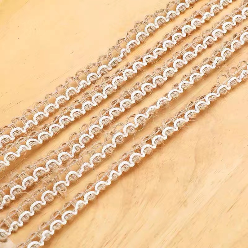 Diy Flat Hemp Rope Decorative Webbing Clothing Accessories - Temu New ...