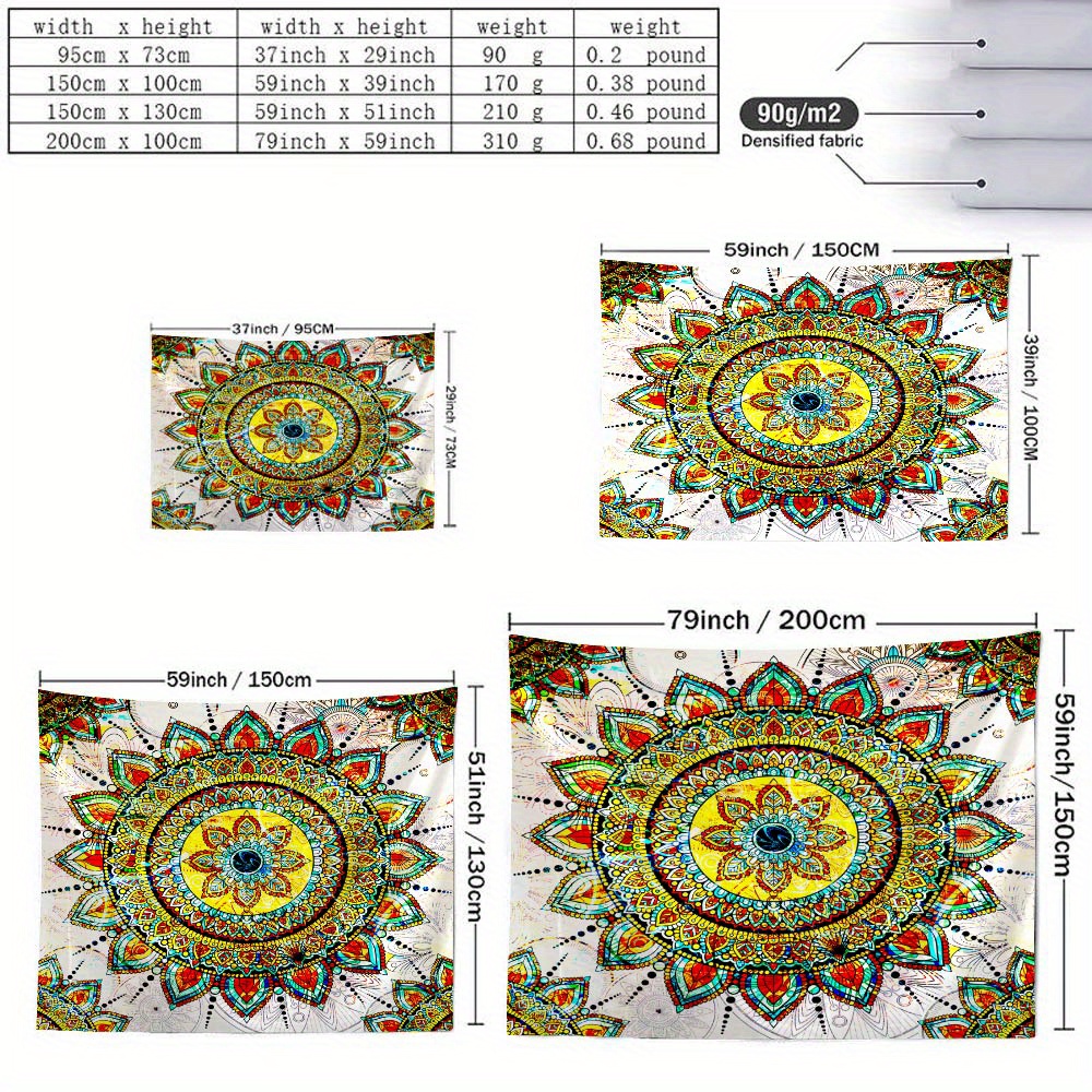 Boho Pattern Home Tapestry Wall Hanging Wall Decoration Room - Temu ...