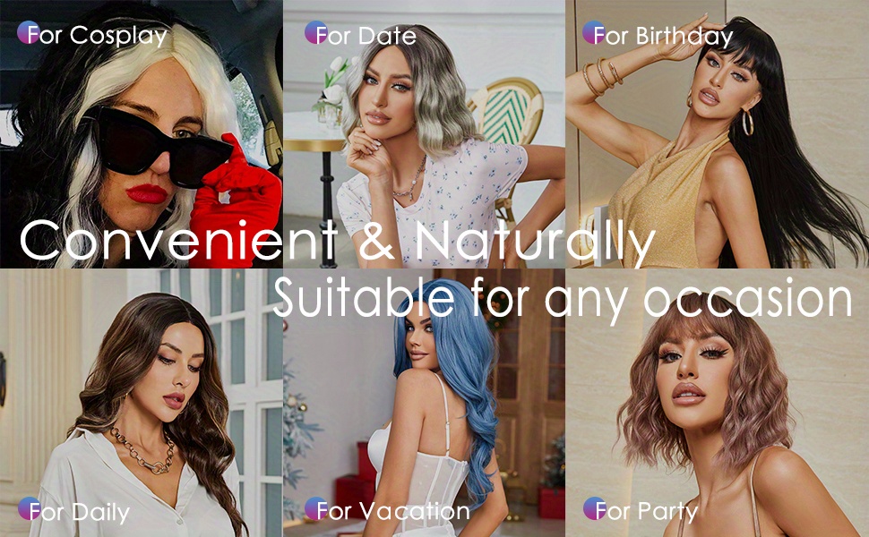 Soft Fluffy Short Body Wave Hair Wig Bangs Perfect Women - Temu Australia