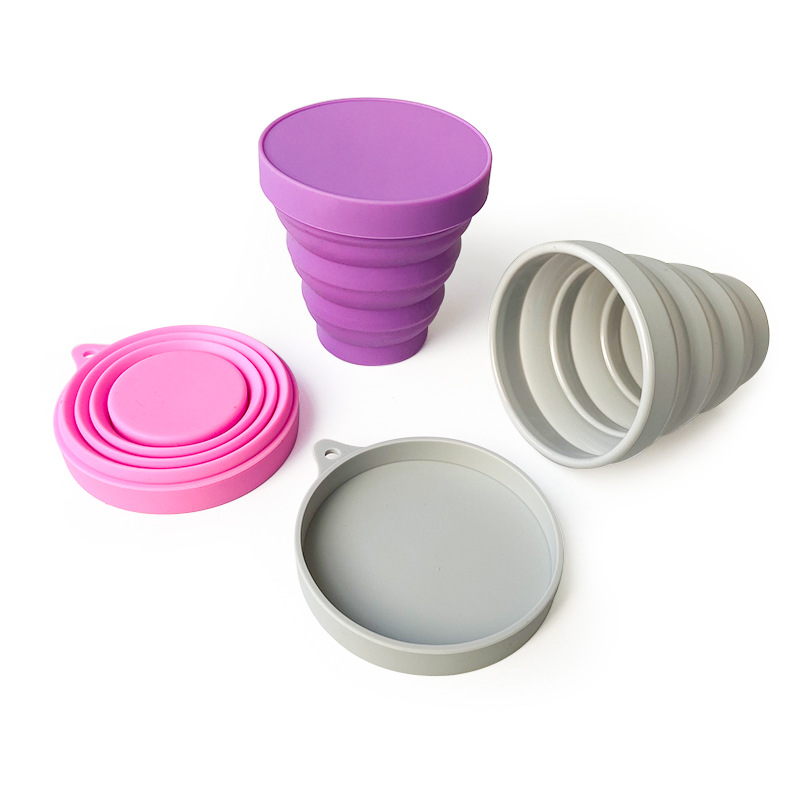 Silicone Collapsible Water Cup Assorted Colors Portable Anti - Temu ...
